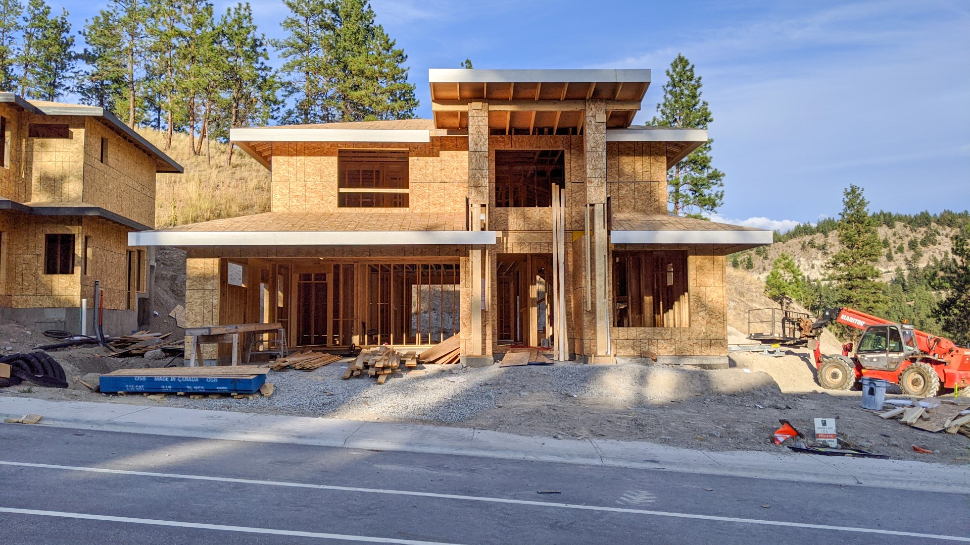 Hidden Lake Lot-8, Framing Completed • Rykon Construction