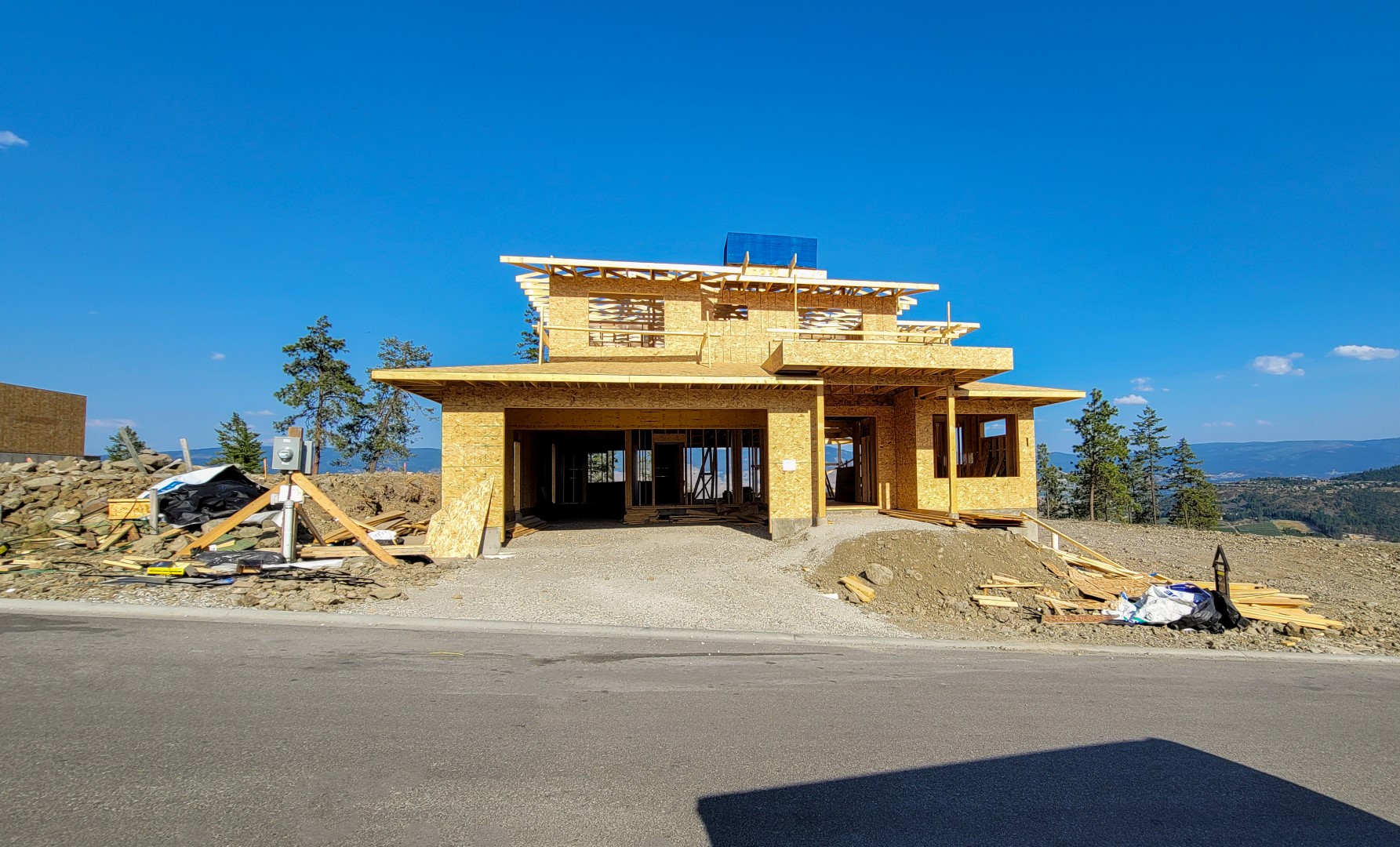 Echo Ridge Lot 101, Finishing Up The Framing