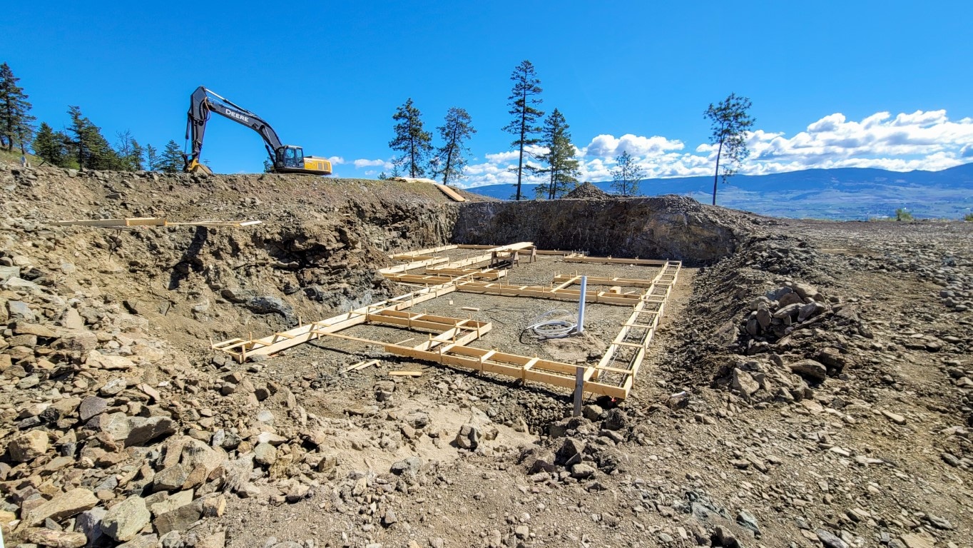 Echo Ridge Lot 101, Footings Prep • Rykon Construction