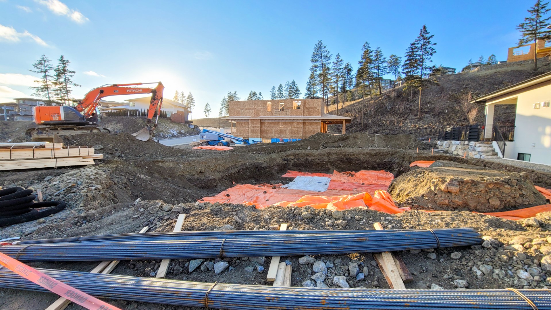 Echo Ridge Lot 56, Footings Completed • Rykon Construction