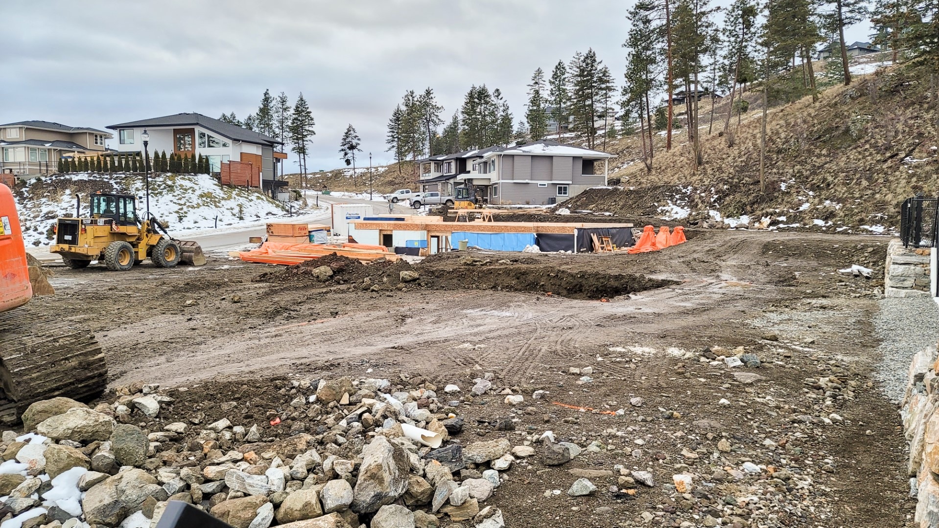 Echo Ridge Lot 56, Lot Prep • Rykon Construction