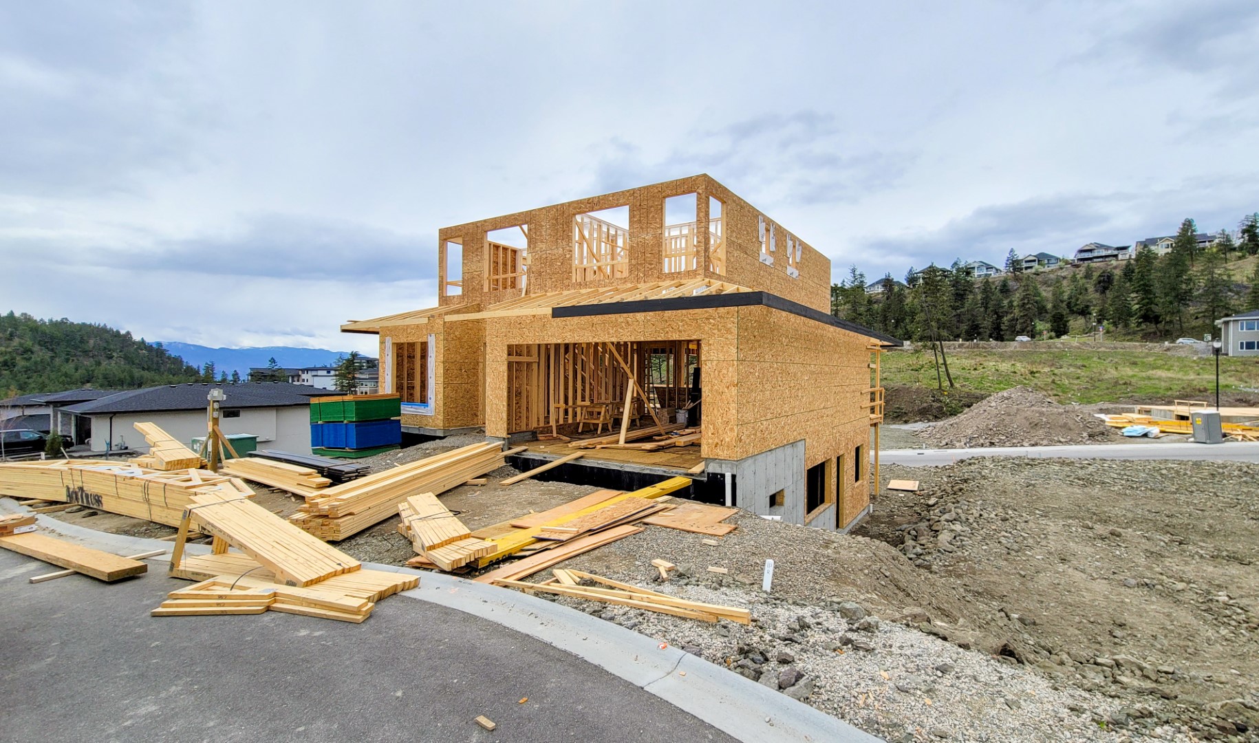 Echo Ridge Lot 81, More Framing! • Rykon Construction