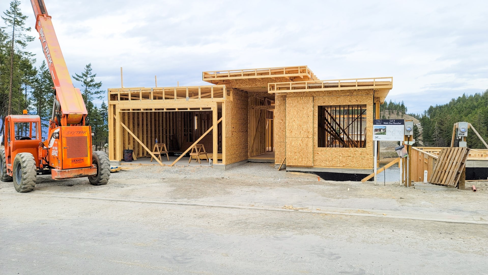 Hilltown Lot-3, Main Framing Done • Rykon Construction