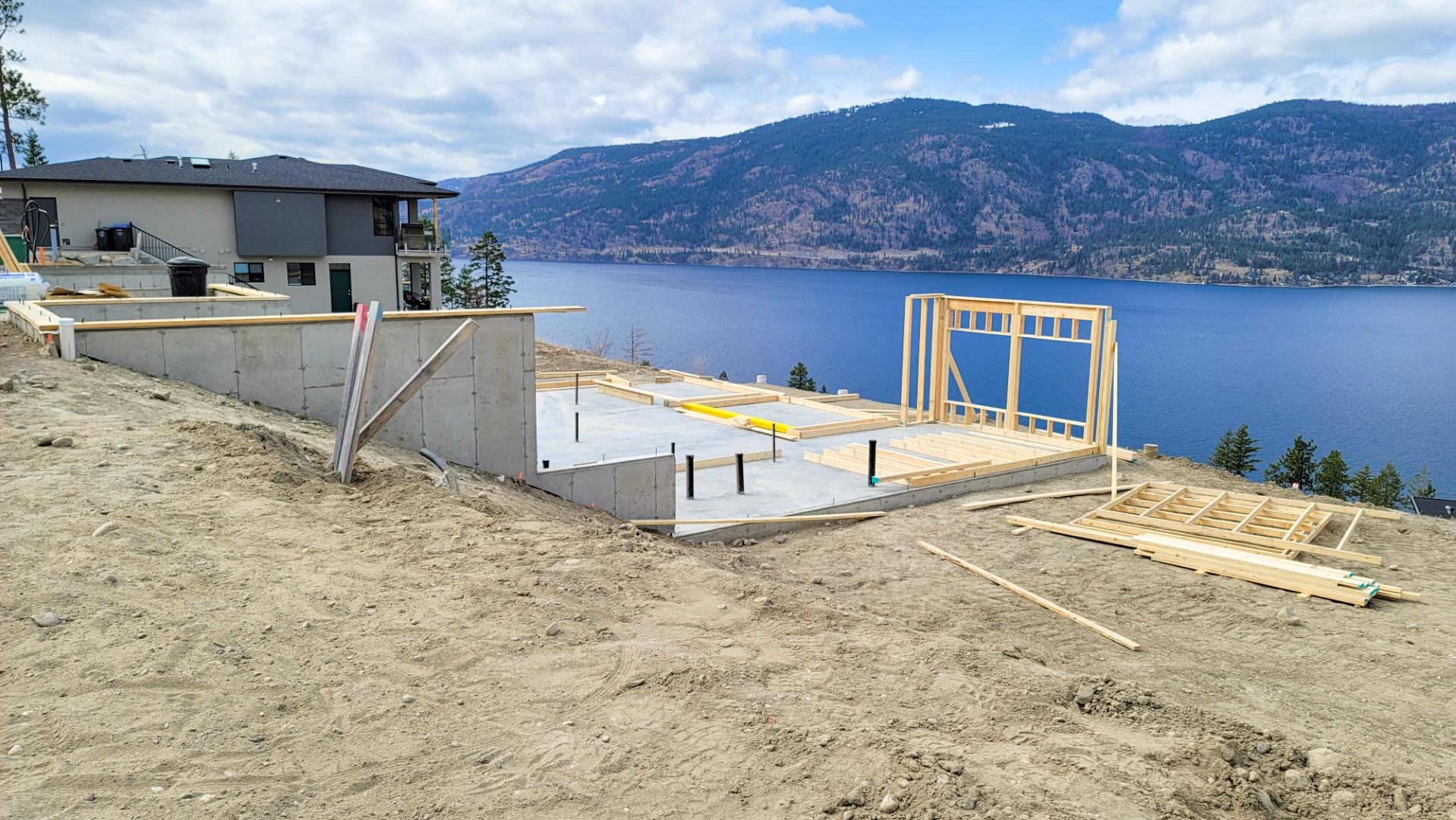 McKinley Beach Lot 10S4 – Framing Started • Rykon Construction