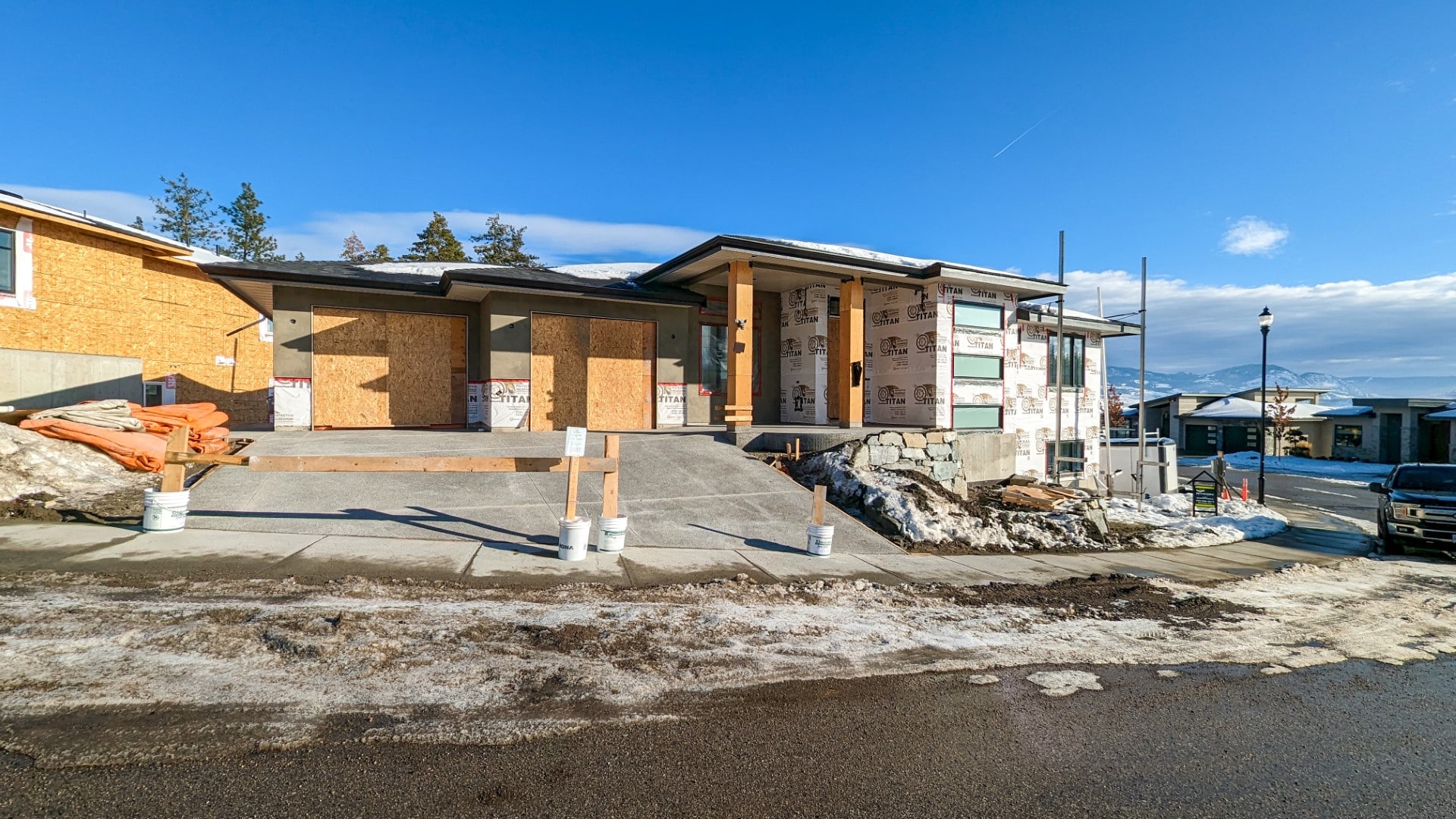 Echo Ridge Lot – 24, Driveway Poured • Rykon Construction