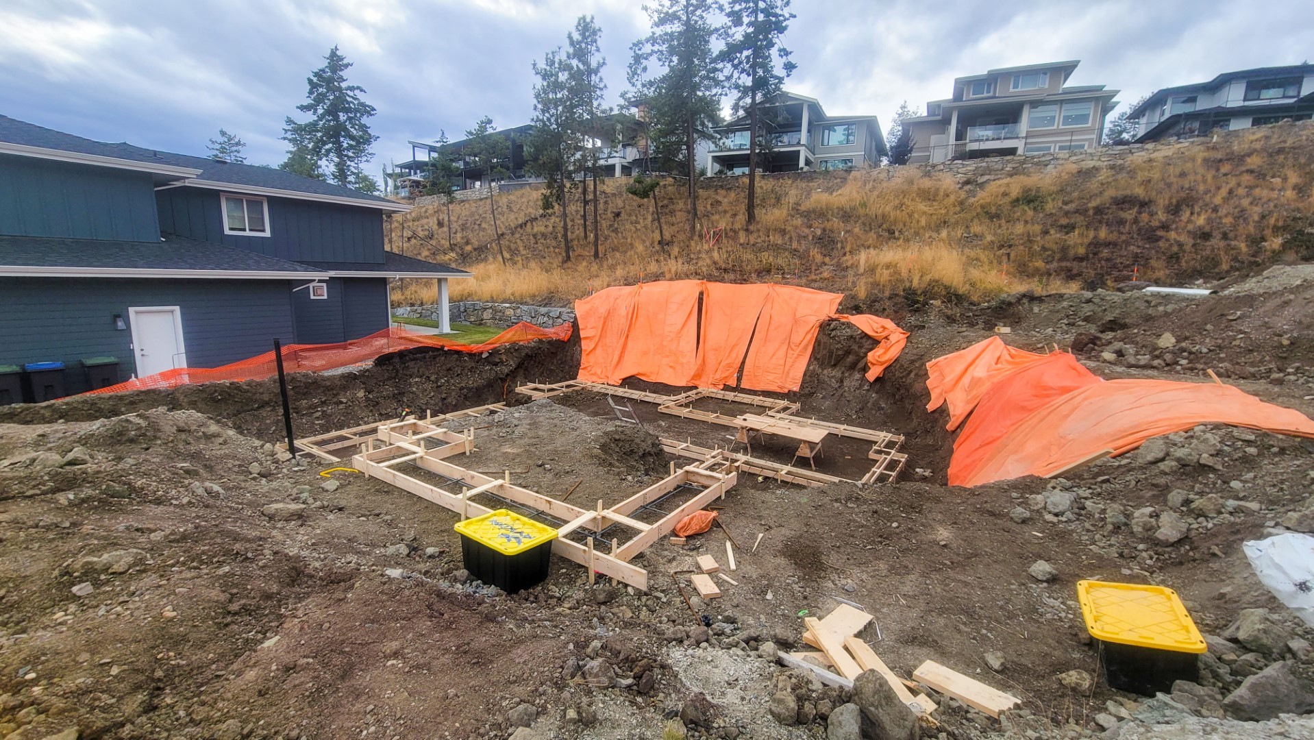 Echo Ridge Lot – 61, Footings In Place • Rykon Construction