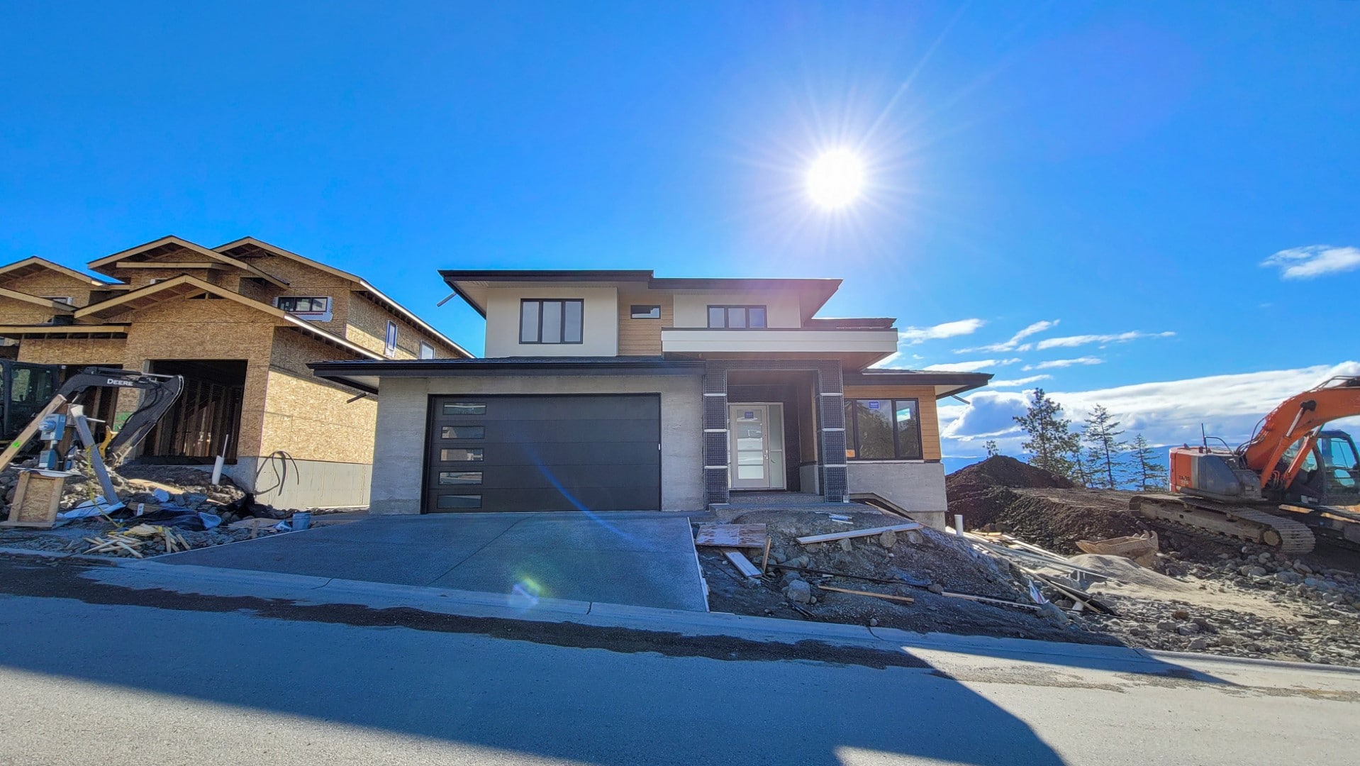 Echo Ridge Lot 101, Masonry Coming Up Next • Rykon Construction