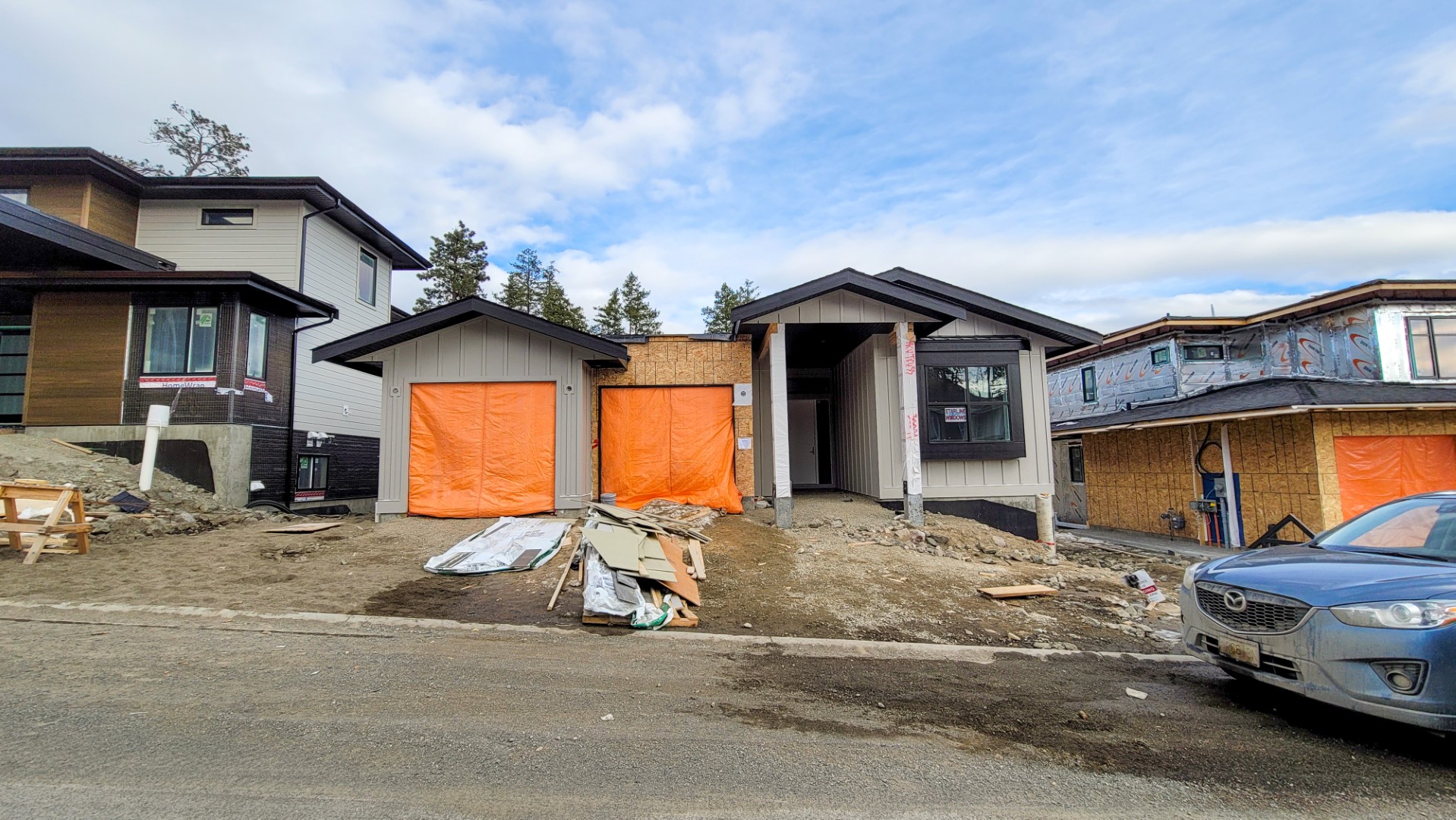 Echo Ridge Lot 68, Siding Going Up • Rykon Construction