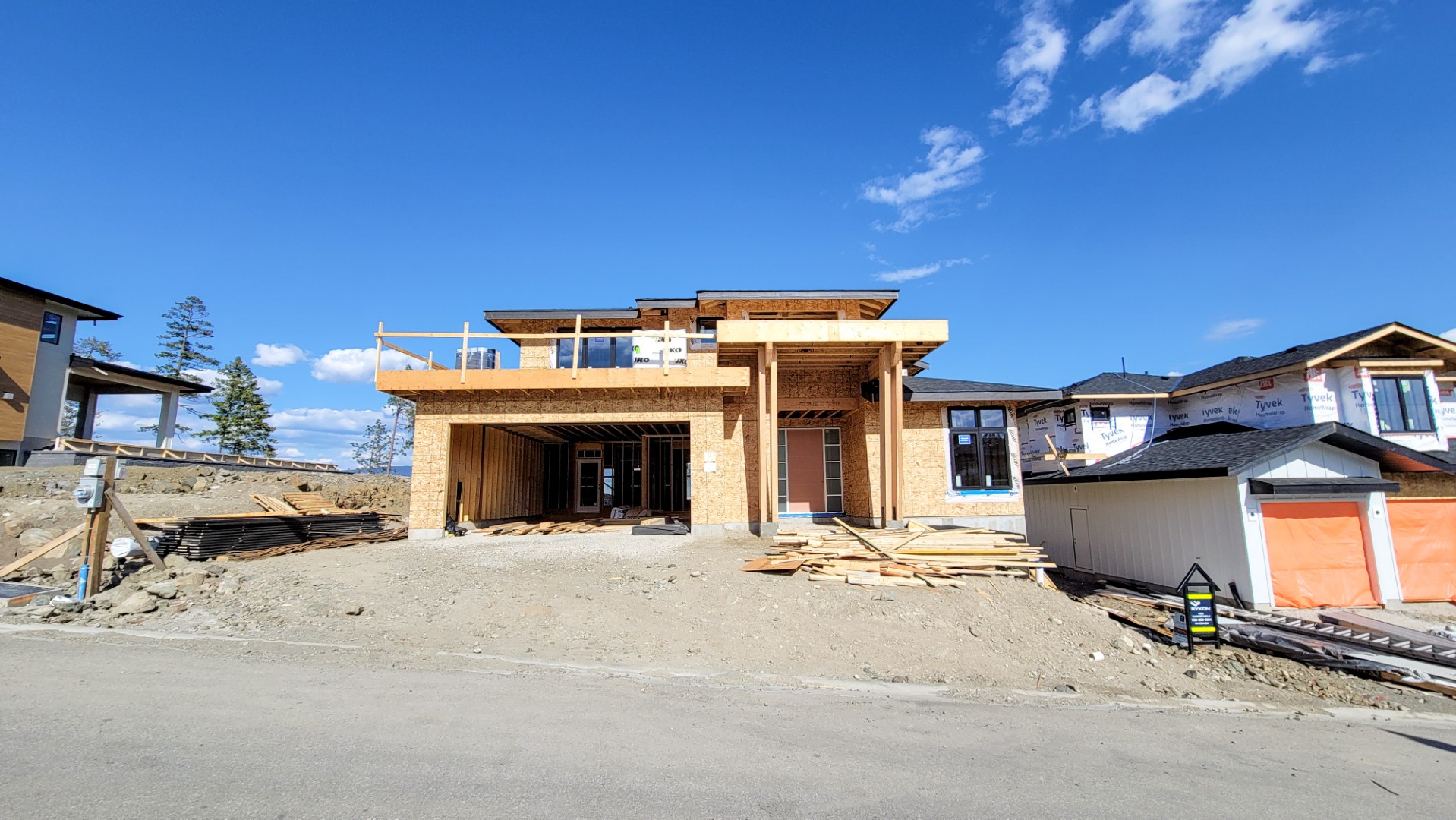 Echo Ridge Lot 99, Roofing & Windows Are Done