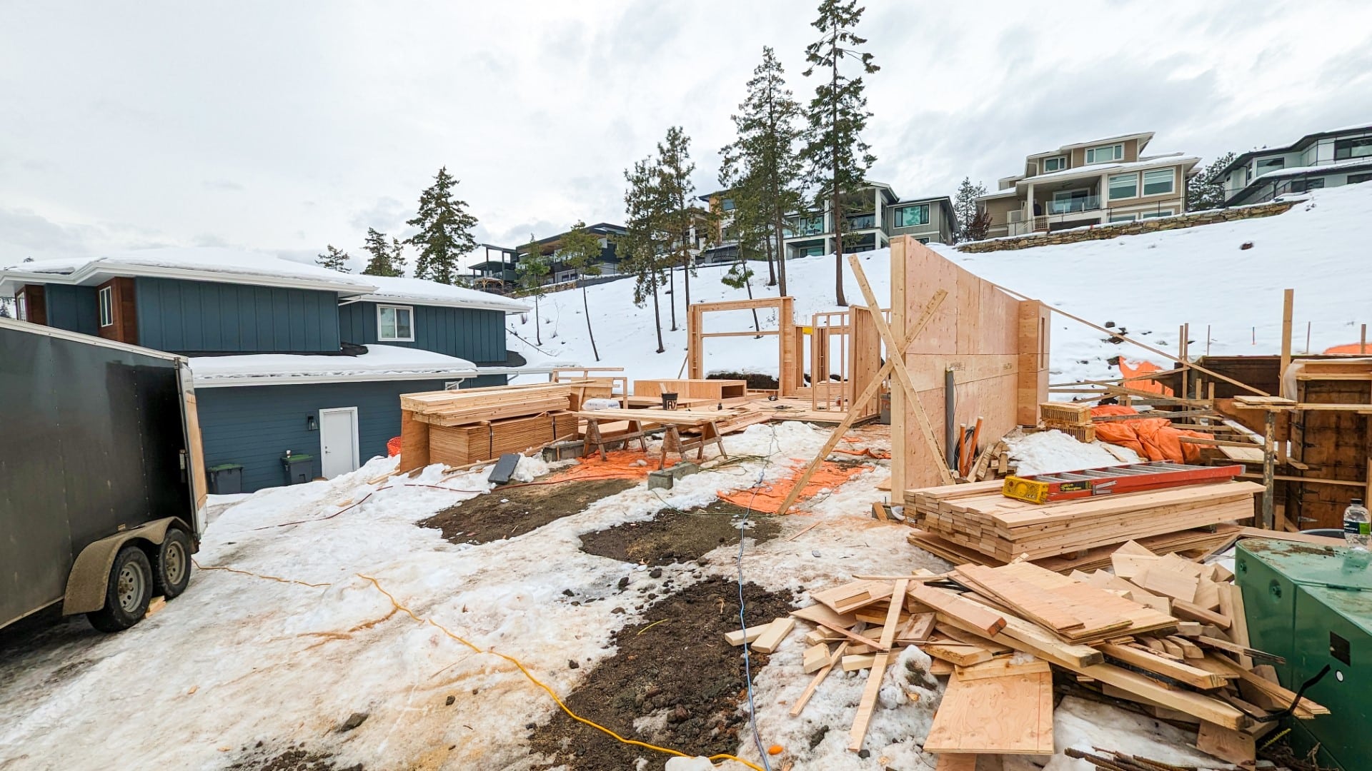 Echo Ridge Lot – 61, Framing Going Well • Rykon Construction