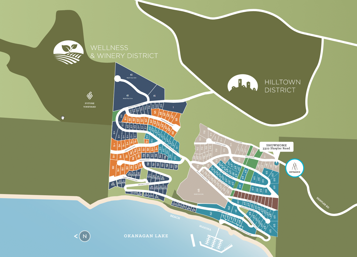 McKinley Beach Kelowna, custom luxury waterfront homes